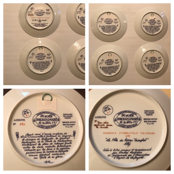 Accents | Darceaulimoges Lafayette Legacy Plate Collection | Poshmark